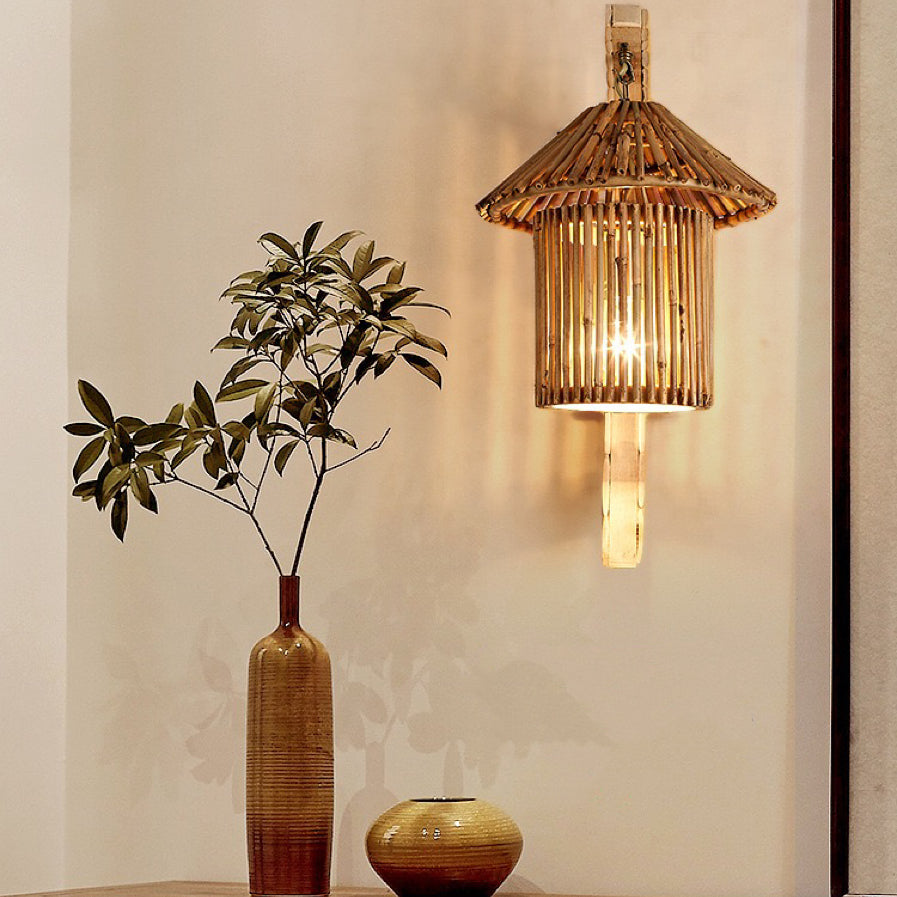 Rural Bamboo Wall Sconce – Urbanesta.Co